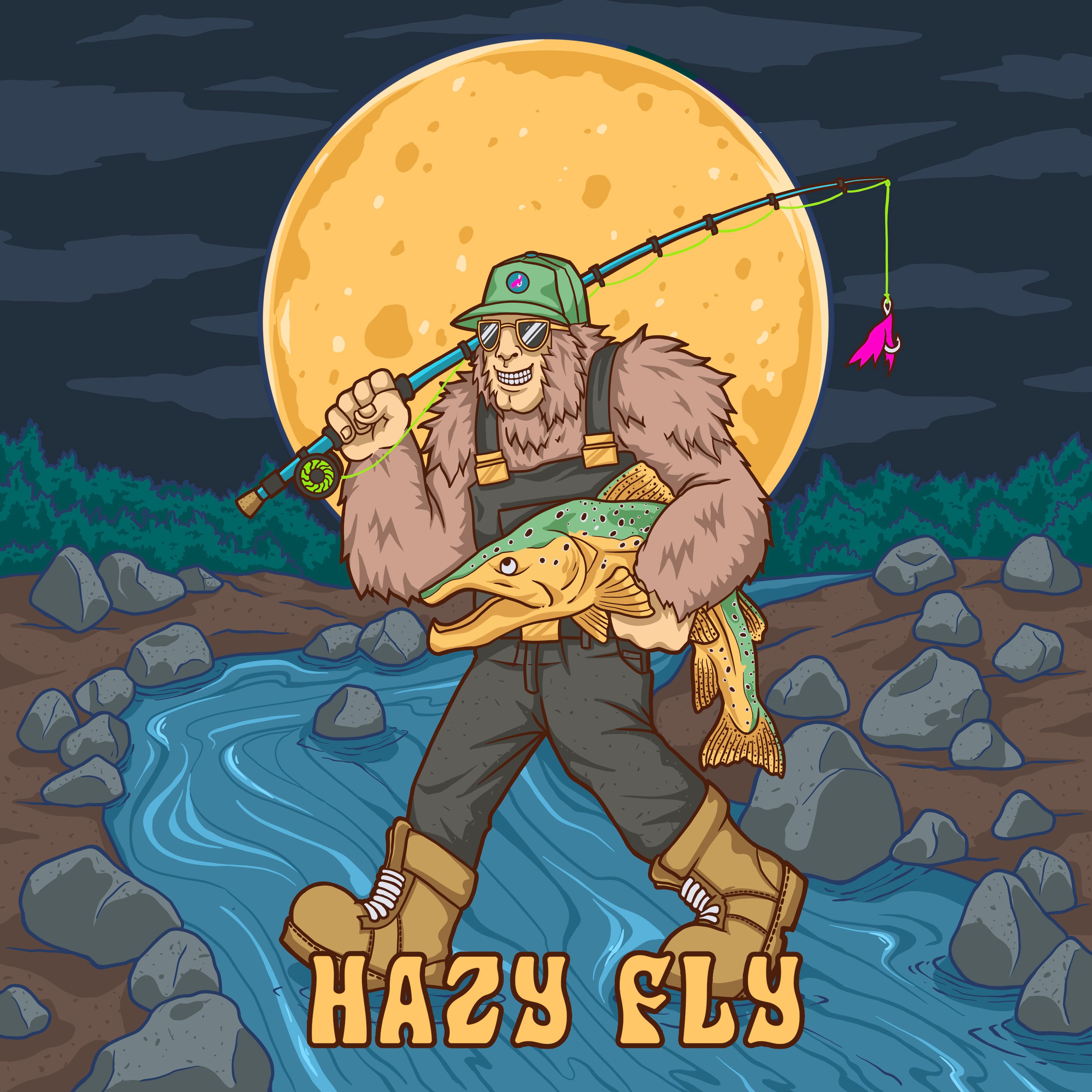 Hazy Fly Stickers – Hazy Fly Fishing